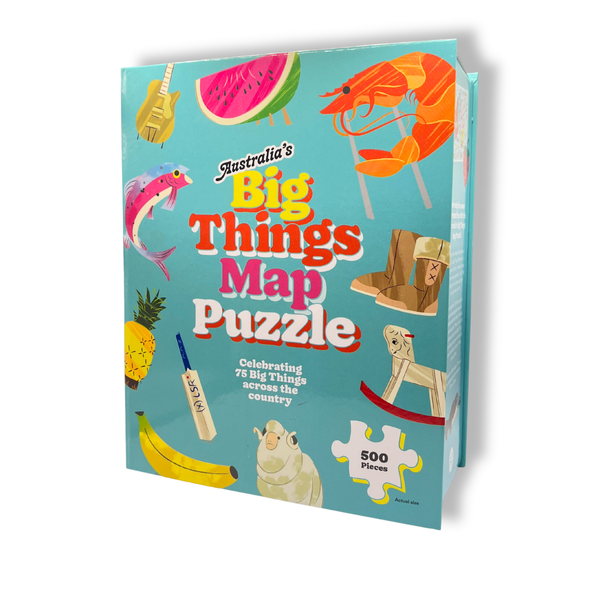 Australia's Big Things Map | 500-Piece Puzzle – MoB Shop