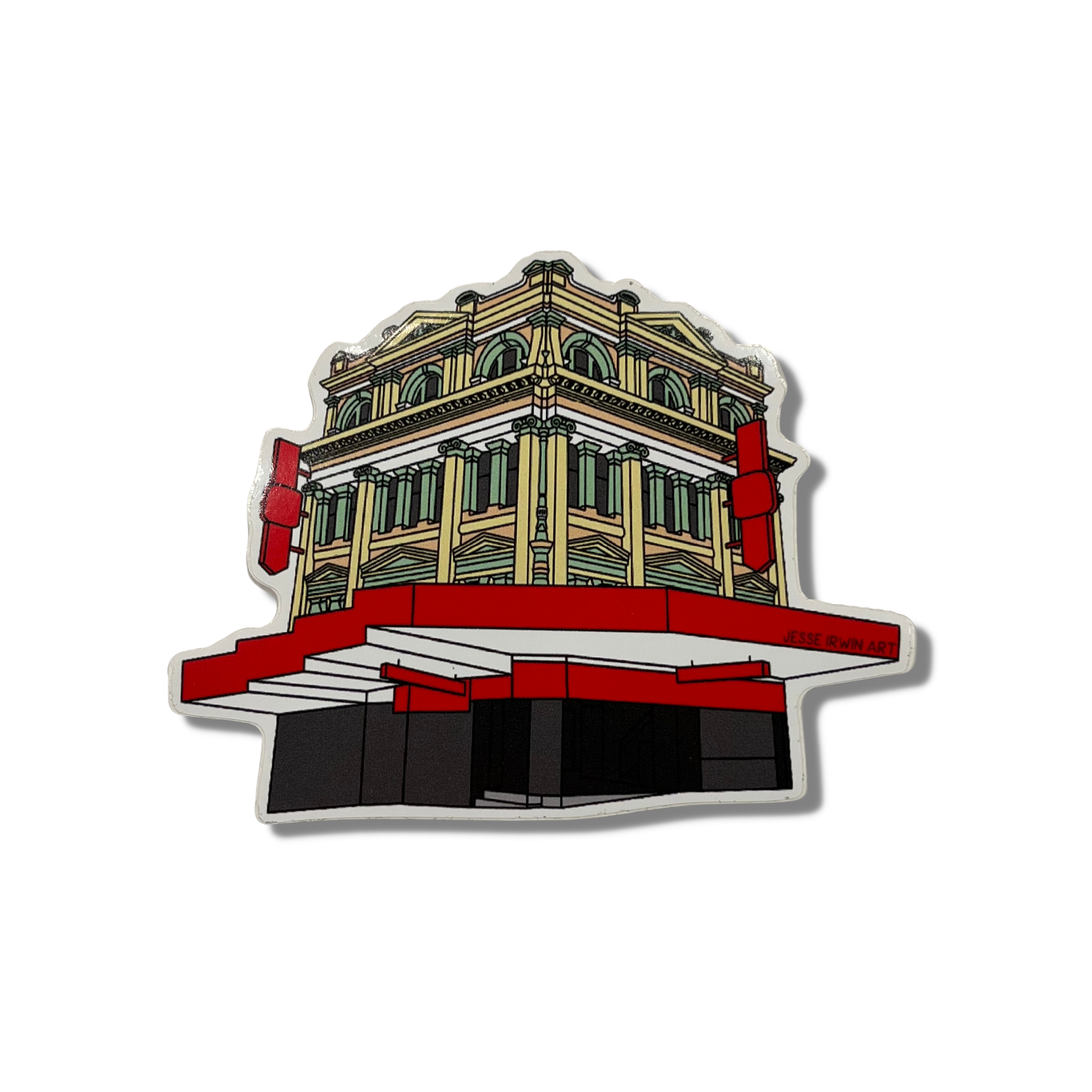 Jesse Irwin Sticker | Hungry Jacks – MoB Shop