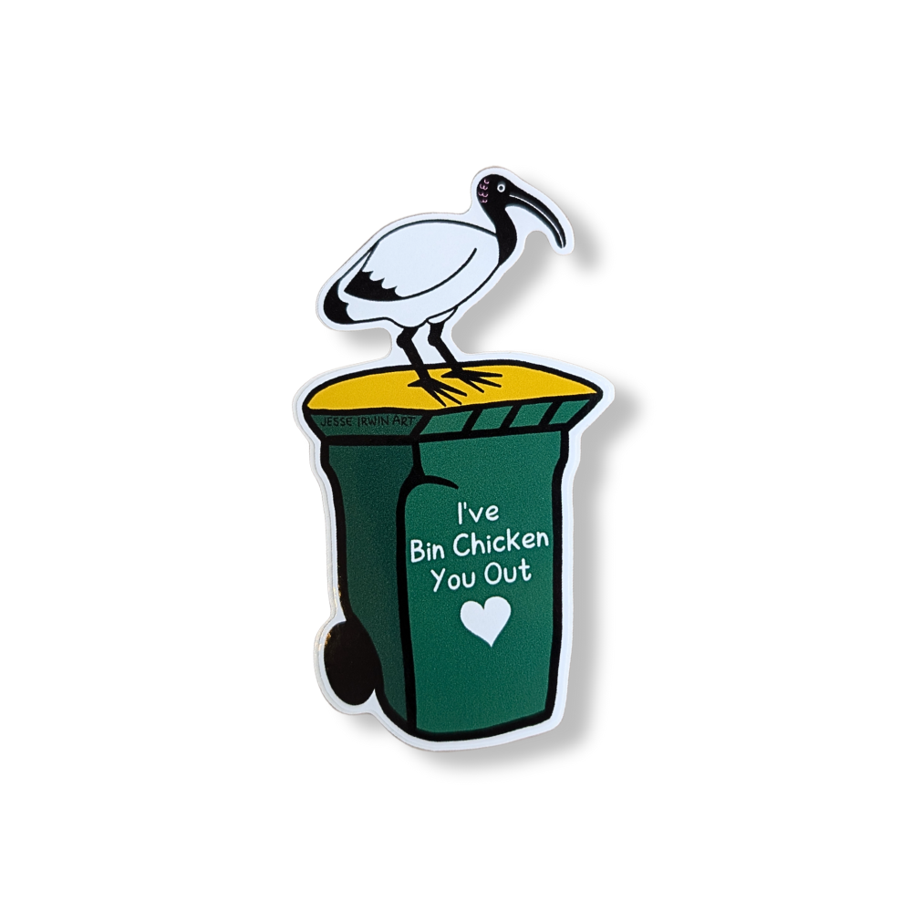 Jesse Irwin Sticker | I've Been Chicken You Out – MoB Shop
